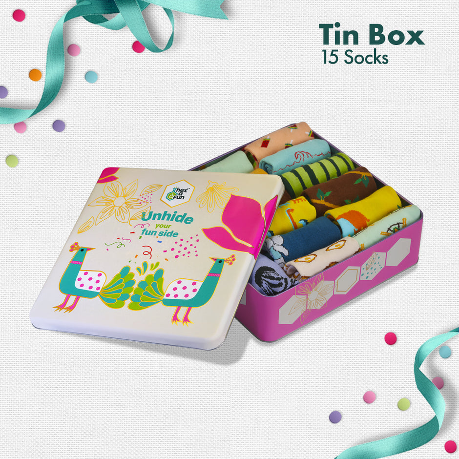 Buy Tin Boxes For Gifting |Unique & Reusable – hexafun
