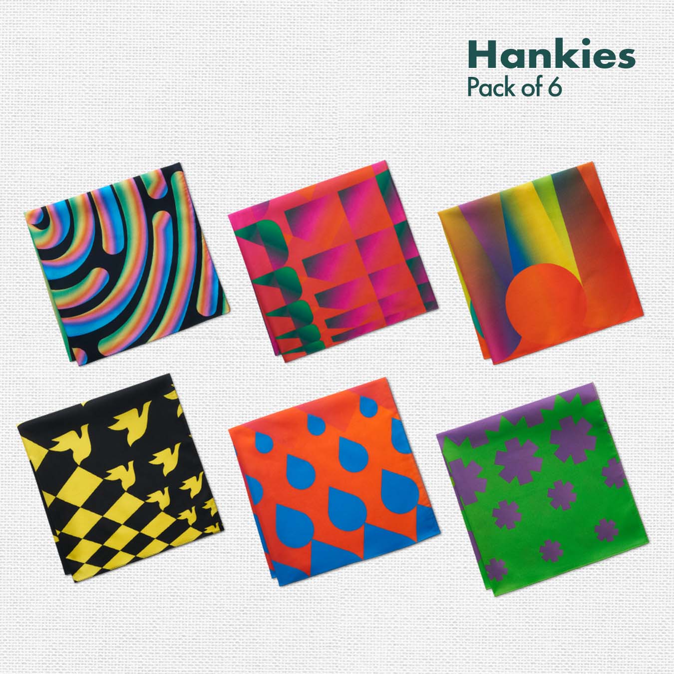 Shop Trendy Men's & Women's Abstract Hankies | Unhide Your Fun Side ...
