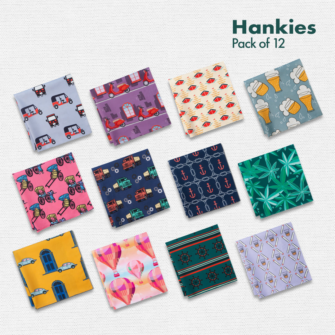 Buy Stylish Hankies For Women & Men | Hankies That Give Vacay Vibes ...