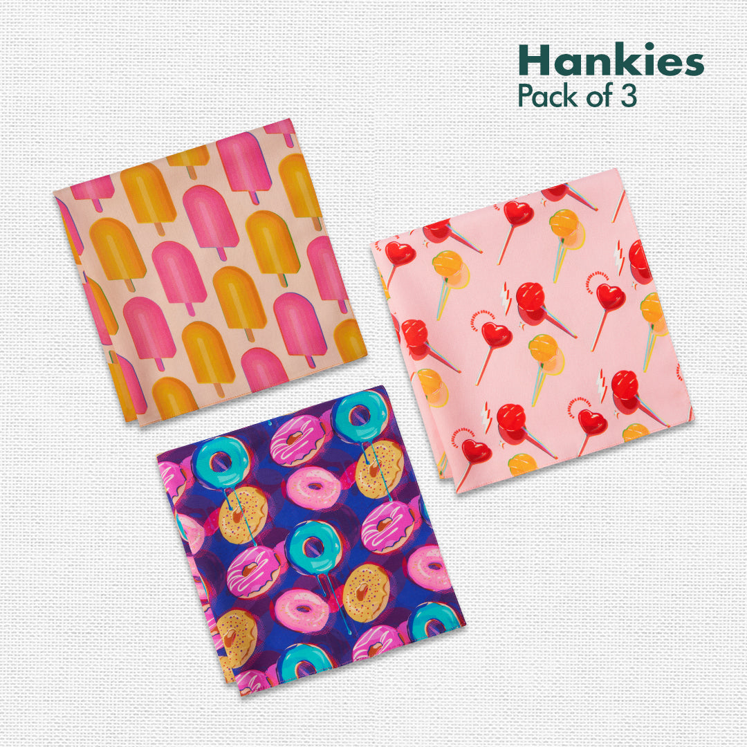 Buy Candy Printed Handkerchiefs For Women & Men | Stand Out In Style ...
